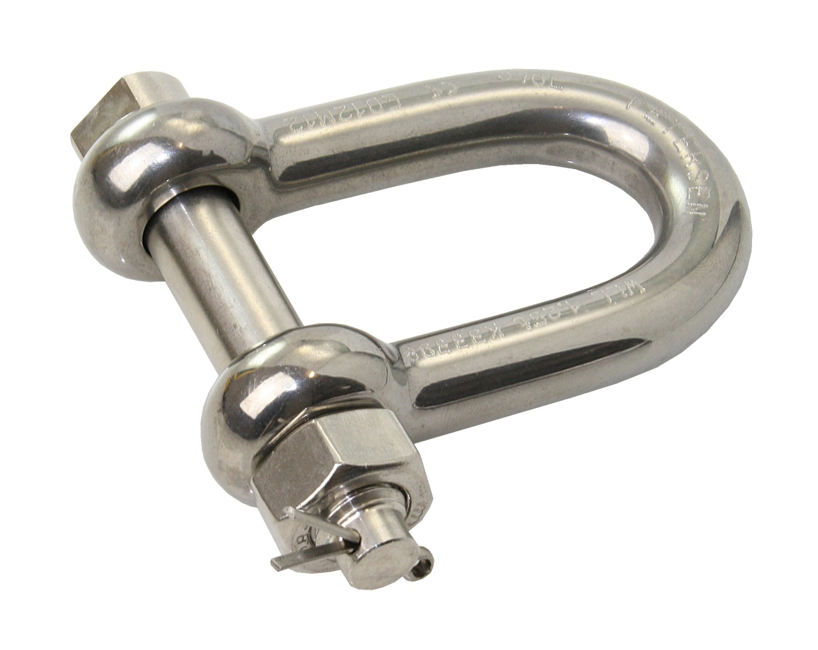 PETERSEN Szekla okrągła z nakrętką i zawleczką A4L Sworzeń 22mm ...